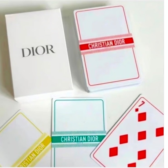 Christian Louboutin | Games | Dior Playing Cards | Poshmark